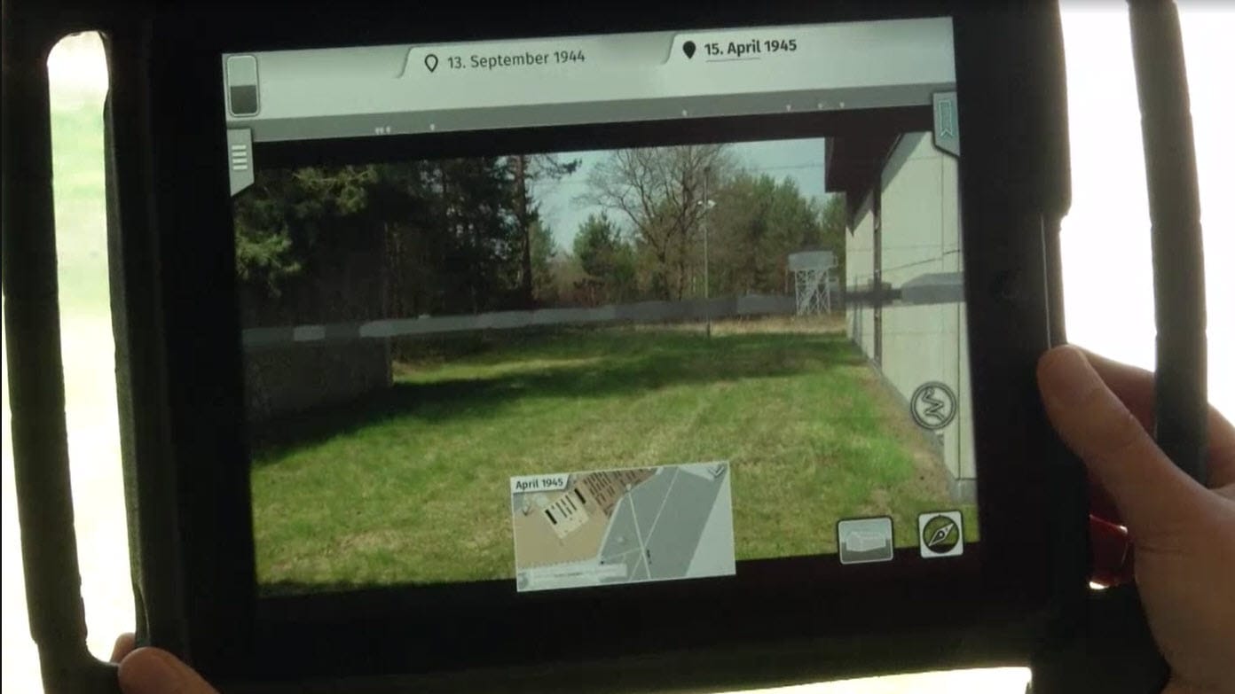 The Bergen-Belsen AR Landscape guide - Future Memory Foundation